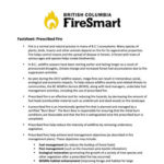 Factsheets | FireSmart BC