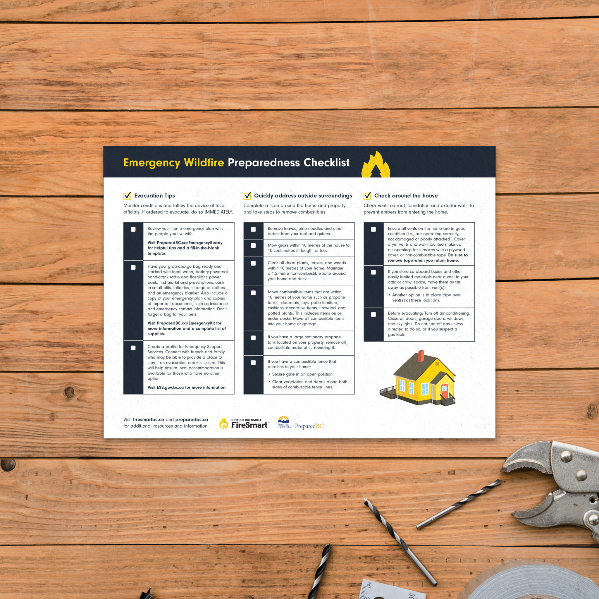 How to Check Every Box When Preparing for Wildfire | FireSmart BC