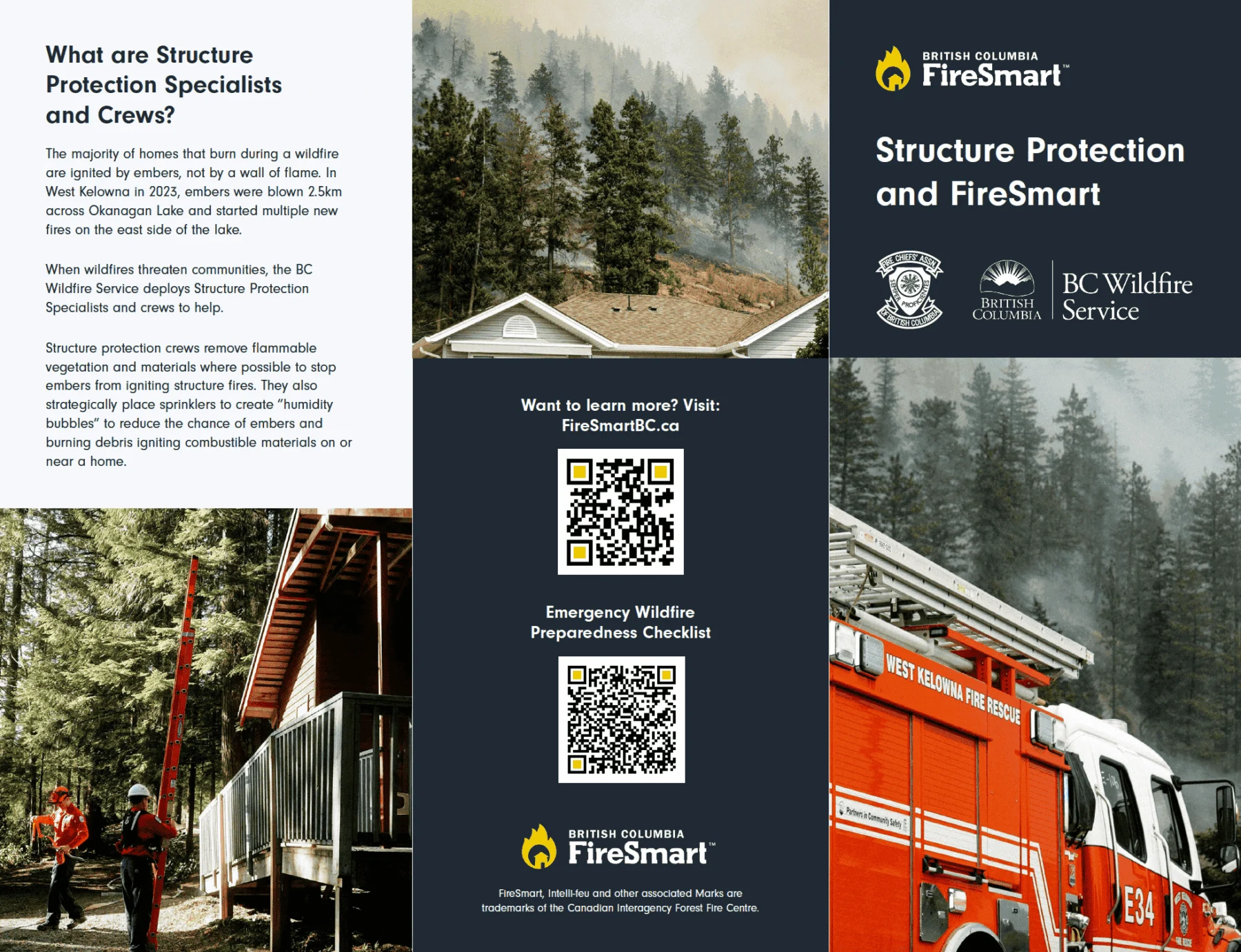 Structure Protection and FireSmart Brochure | FireSmart BC